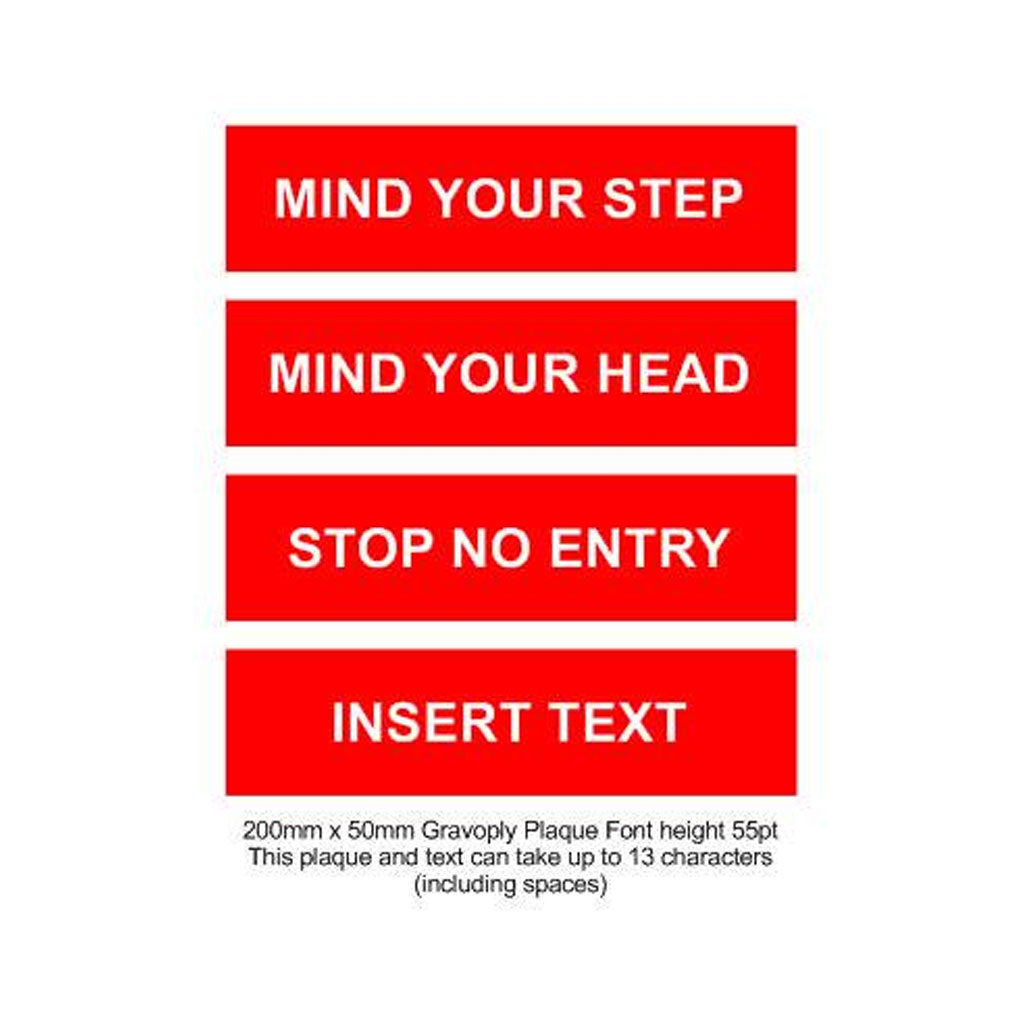 Gravoply Door Plaque – Emblems NZ